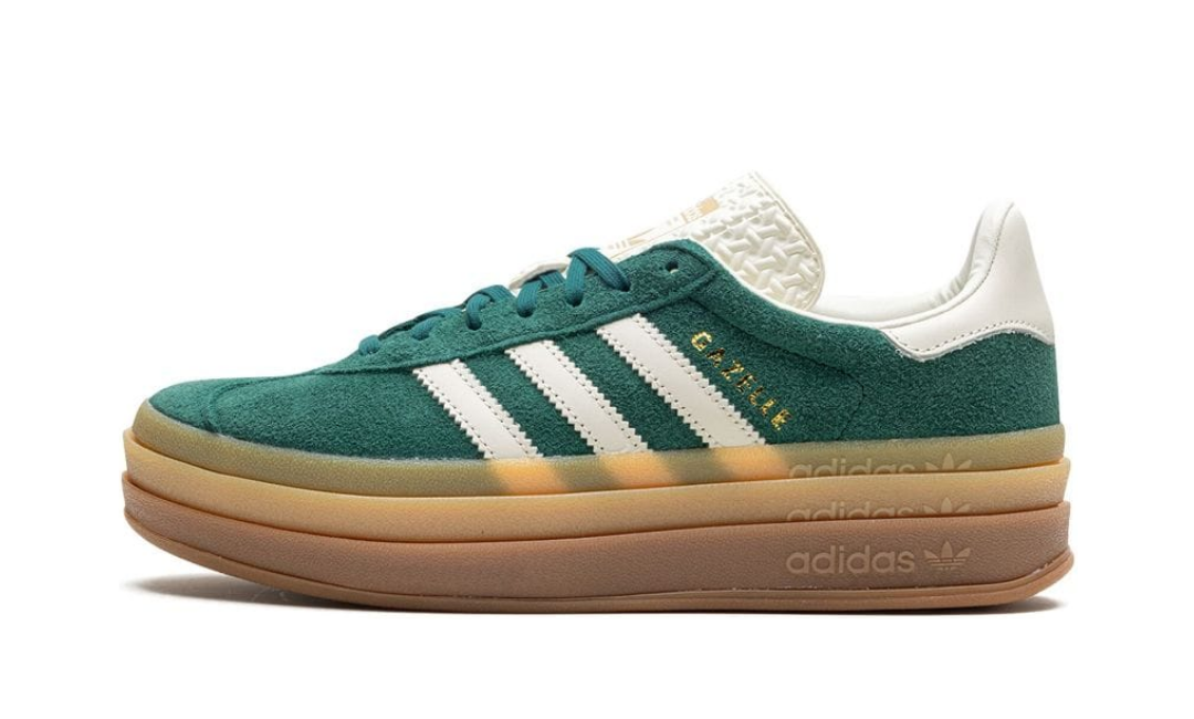 Adidas Gazelle Bold Green White - JI0325 - Pełna rozmiarówka