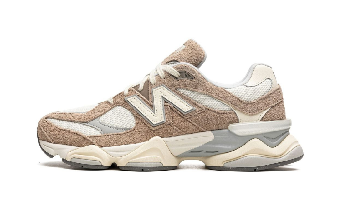 New Balance 9060 Driftwood - U9060HSB - Full Size Chart